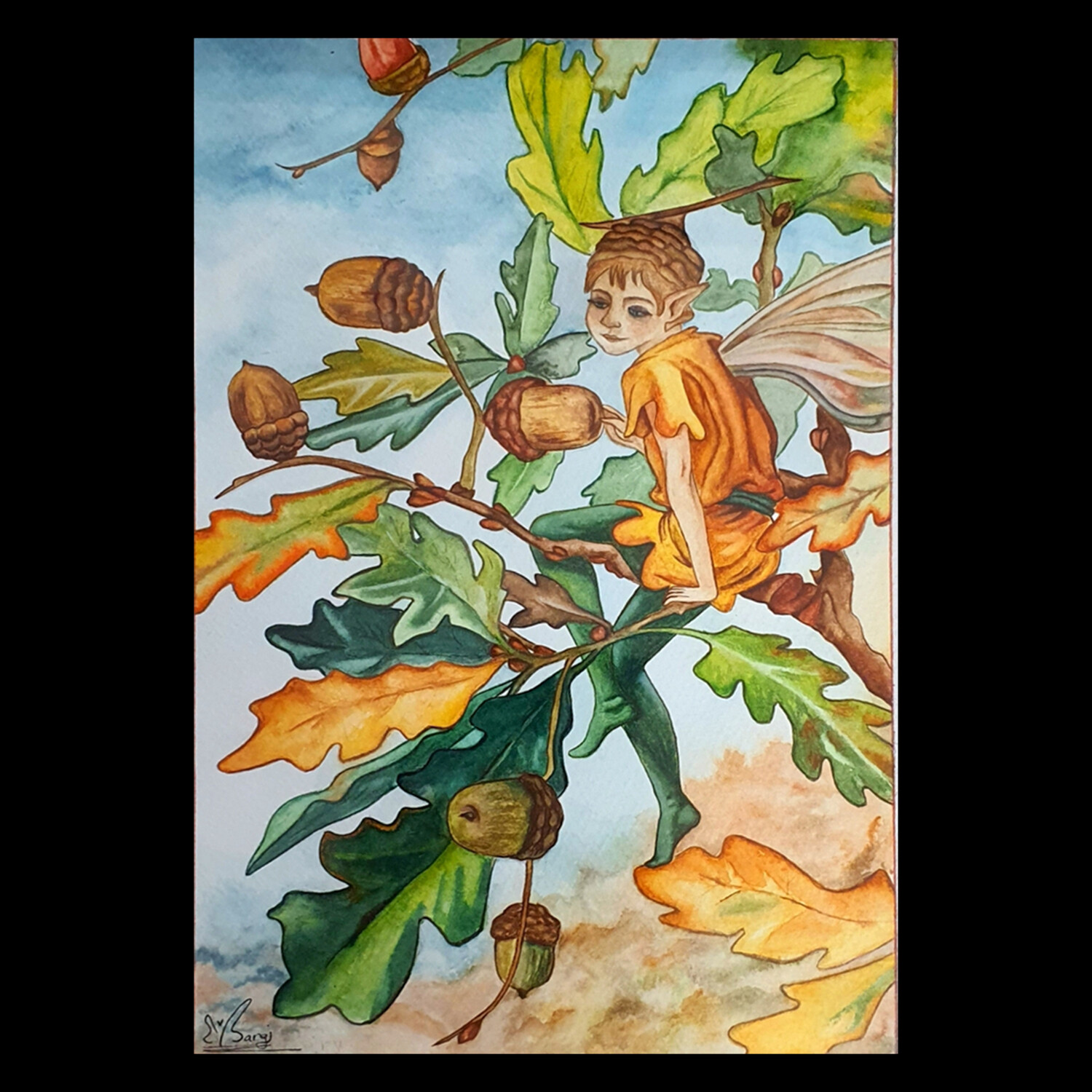 ArtStation - fairy watercolor