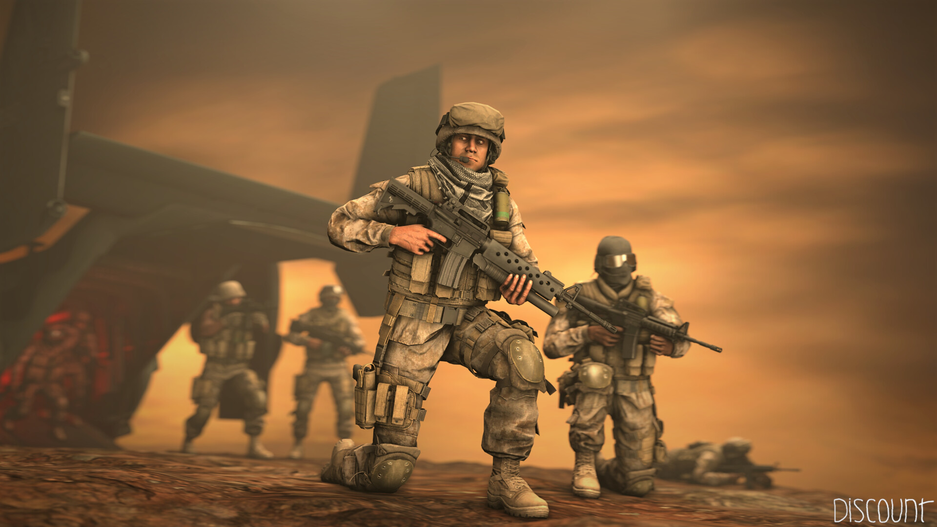 ArtStation - Desert Storm