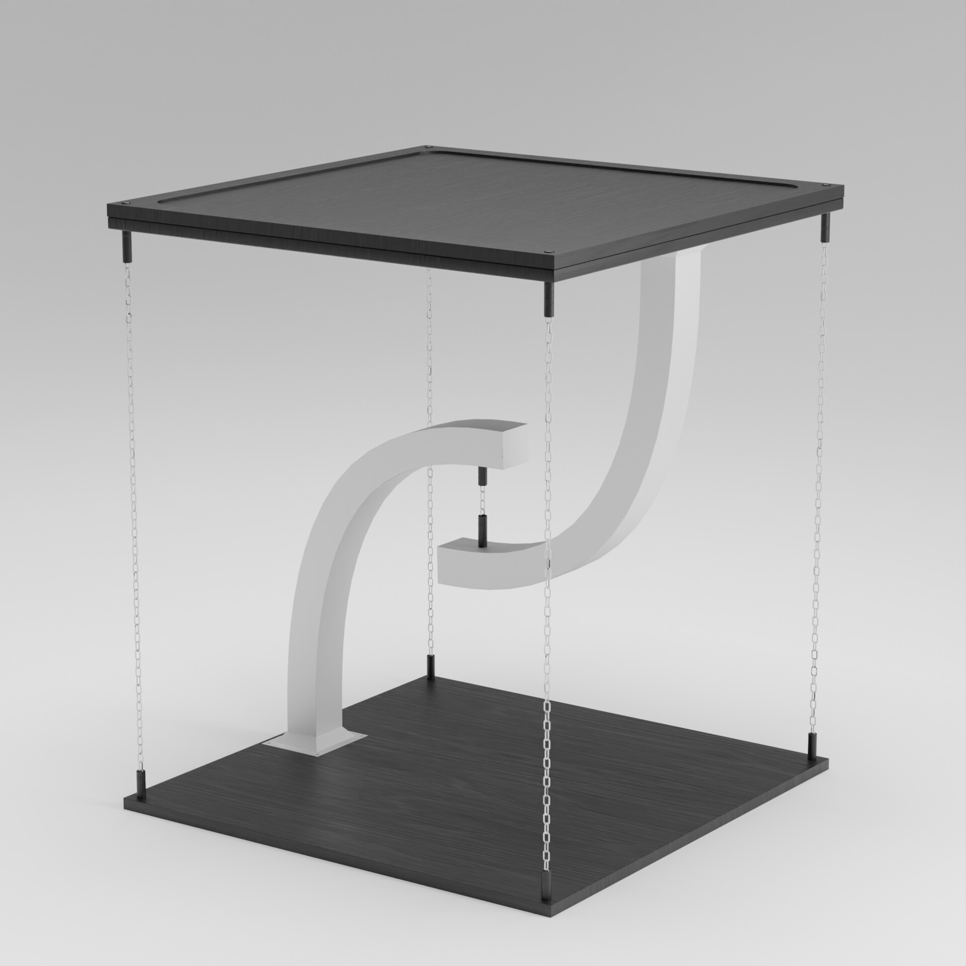 Jaker Nguyen - ANTI GRAVITY TABLE - 3D INTERIOR ASSET
