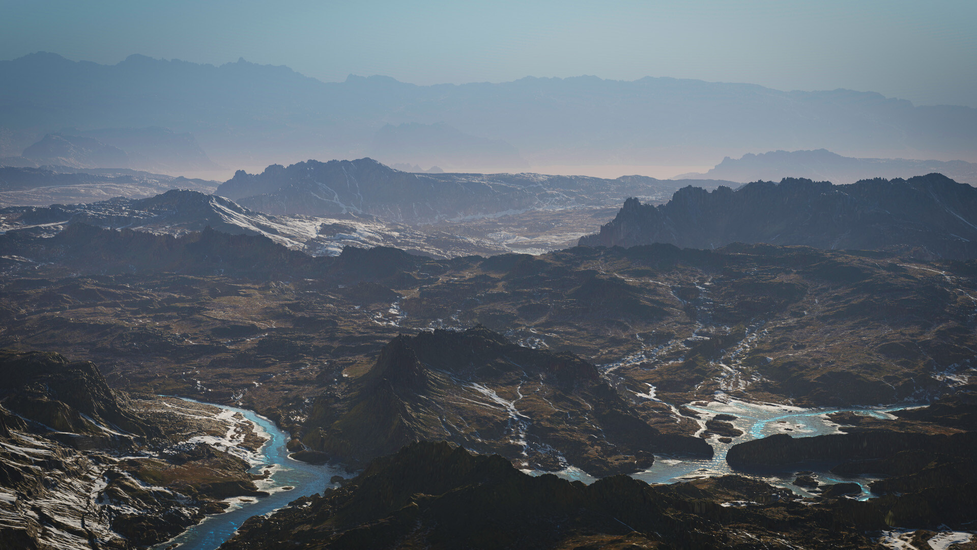 ArtStation - Playing with GAEA and VUE