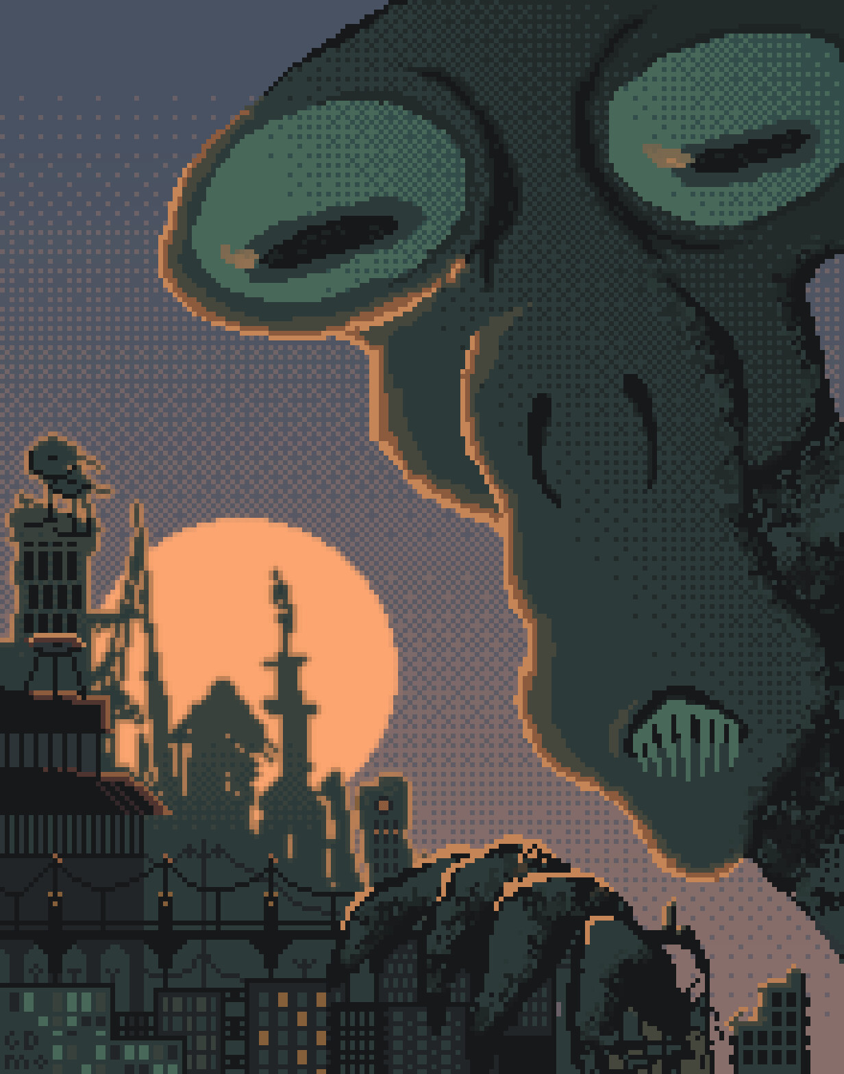 ArtStation - The doomed city