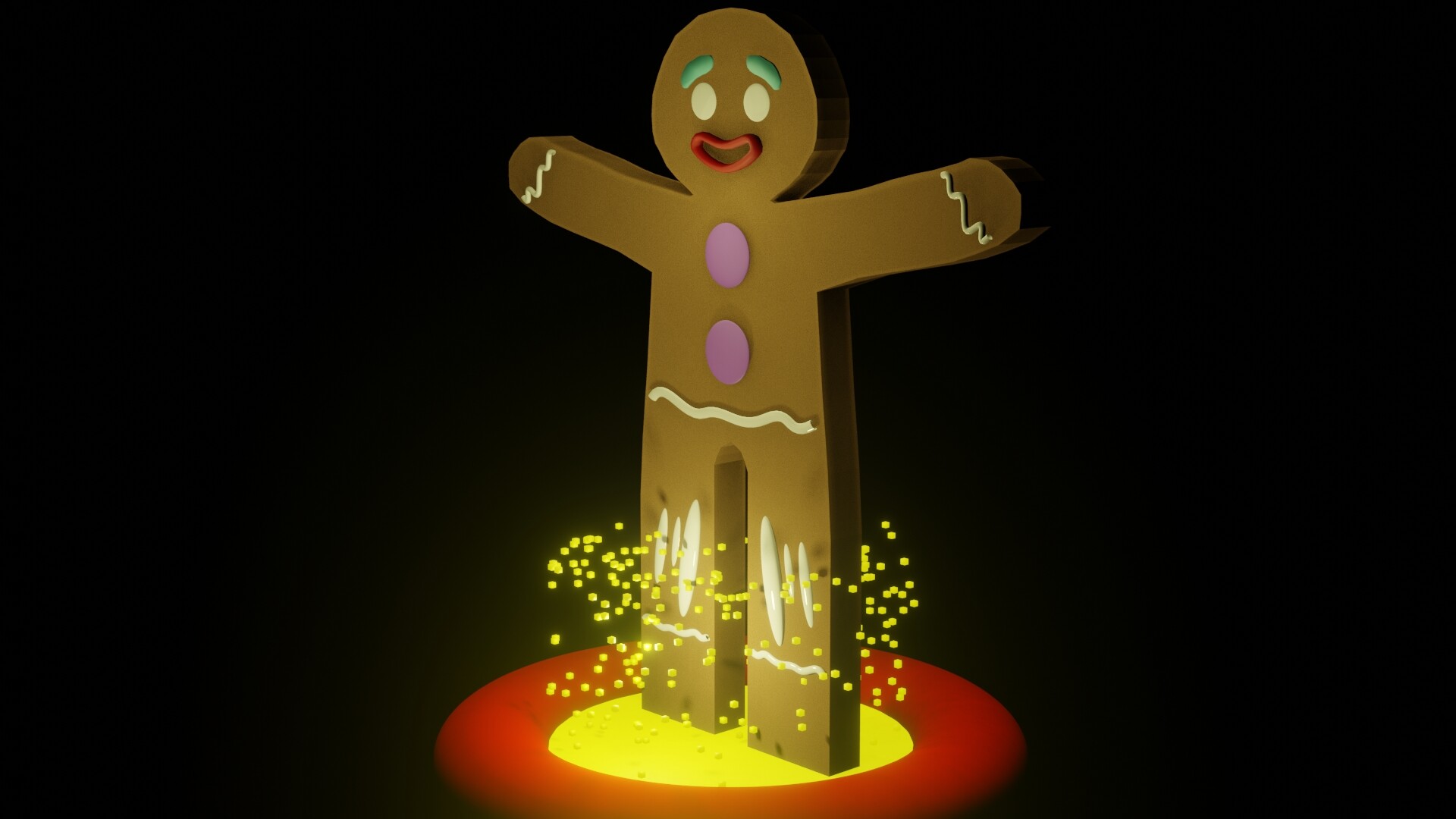 ArtStation - Shrek Gingerbread Man