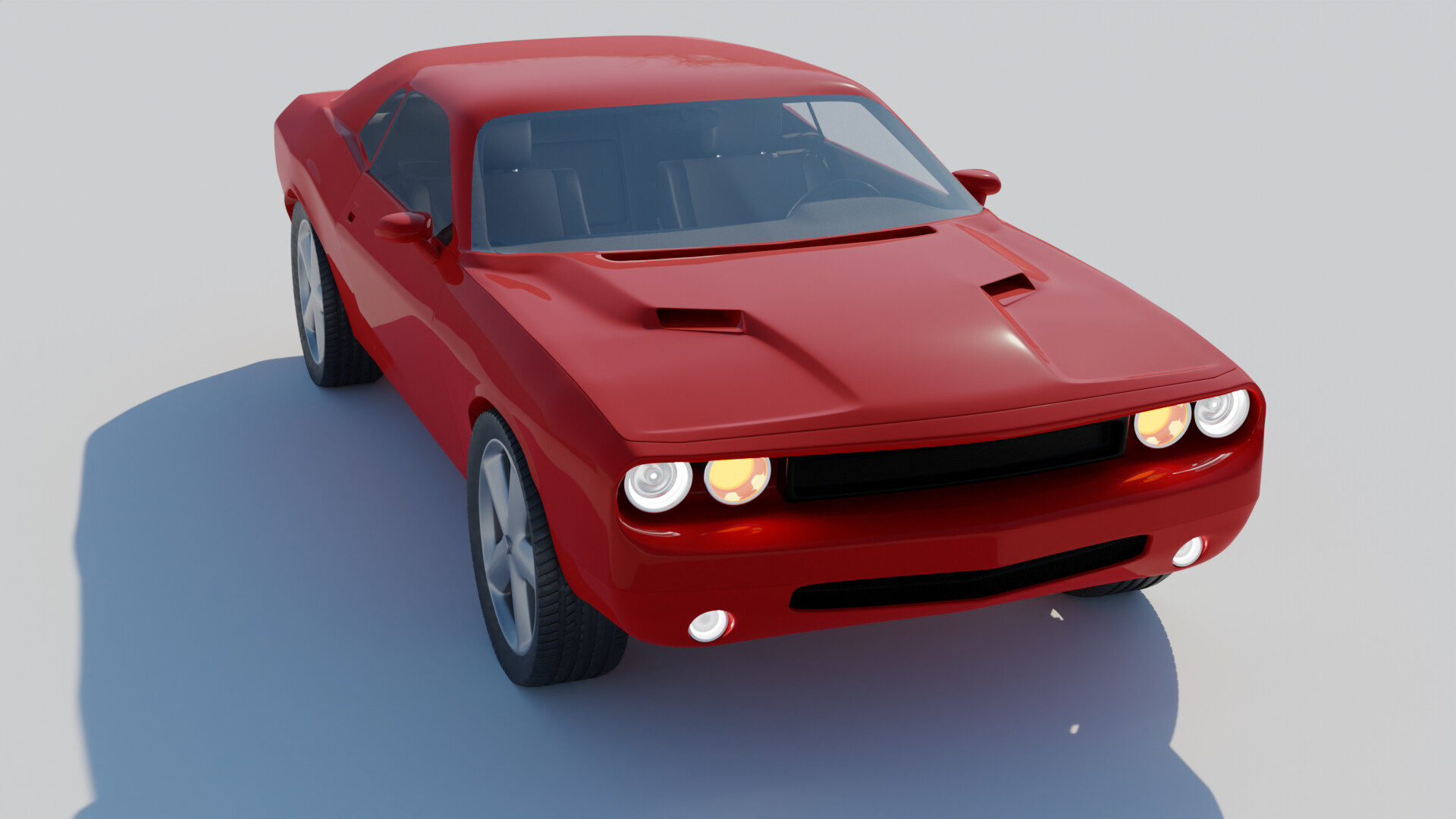 ArtStation - Dodge Challenger