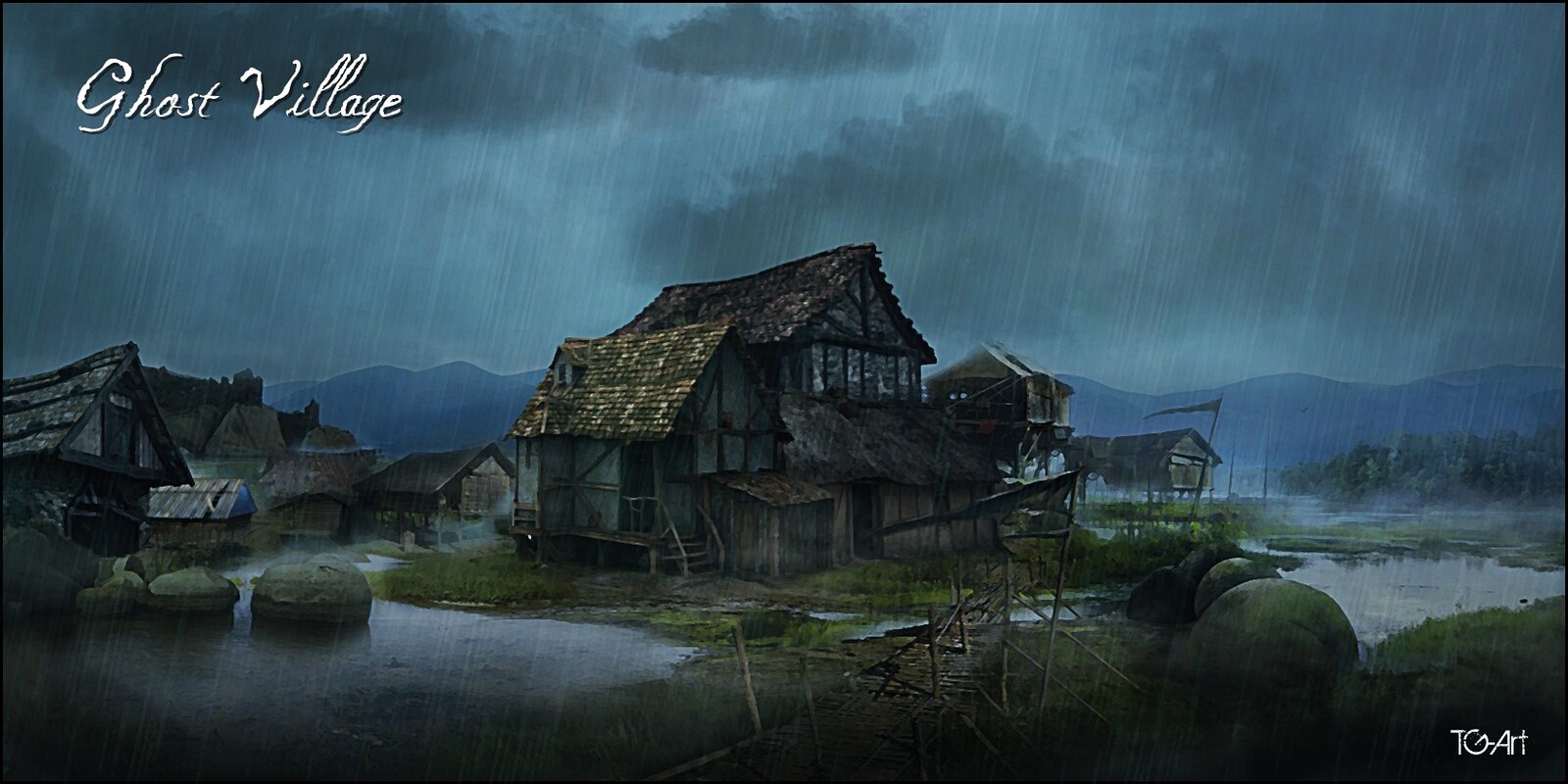 Art TG - ghost village