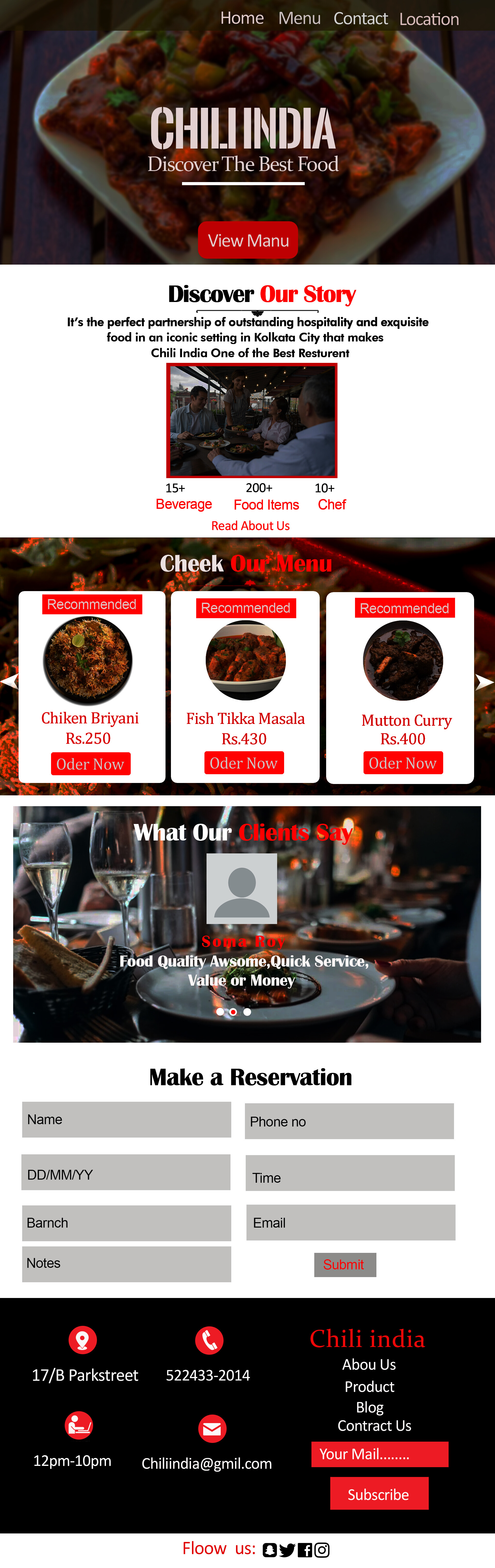 ArtStation - WEB TEMPLATE