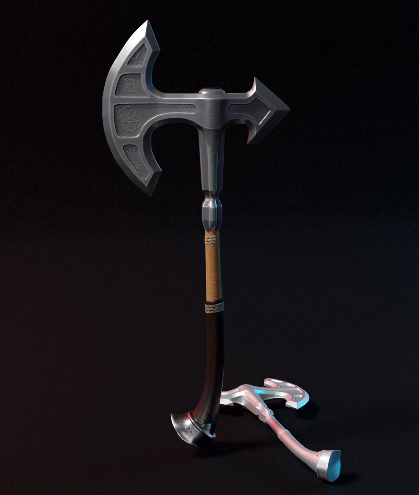 ArtStation - Stylize Axe Game Weapon