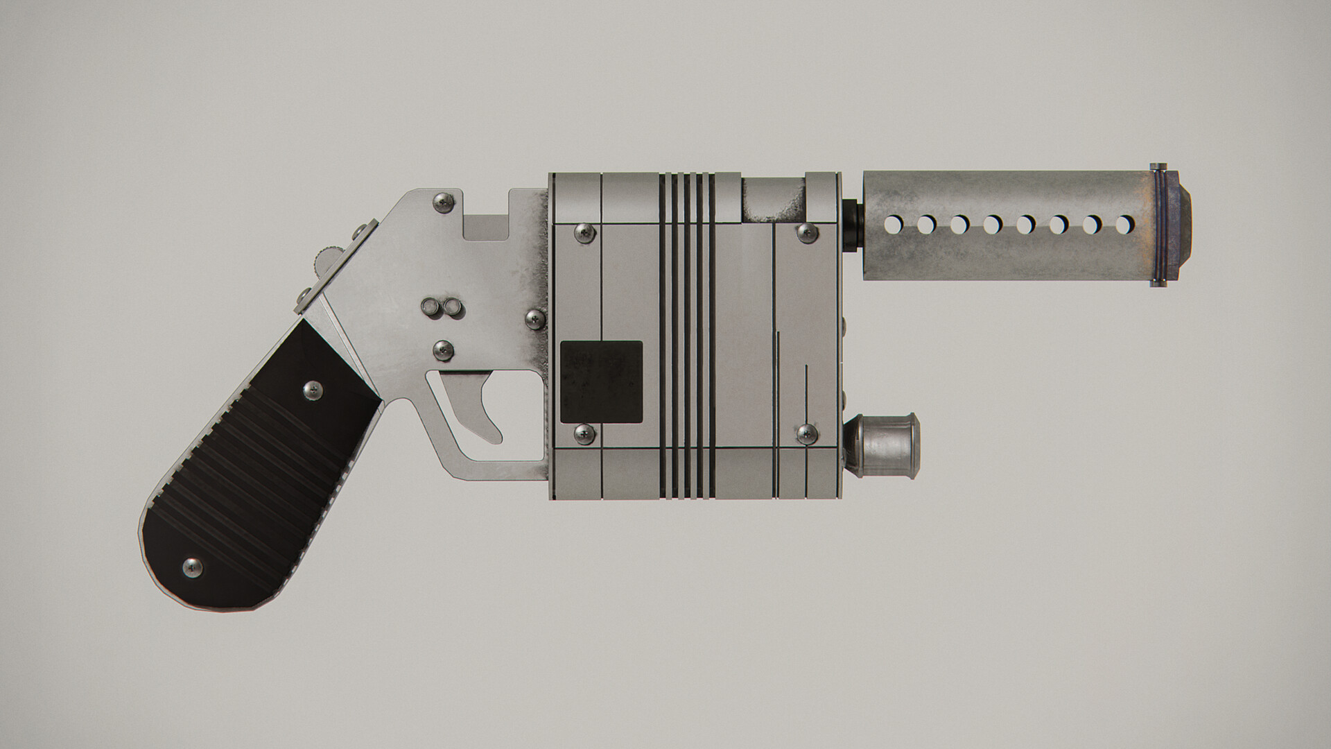 Digital Shipyard - Rey's NN-14 Blaster Pistol - Star Wars