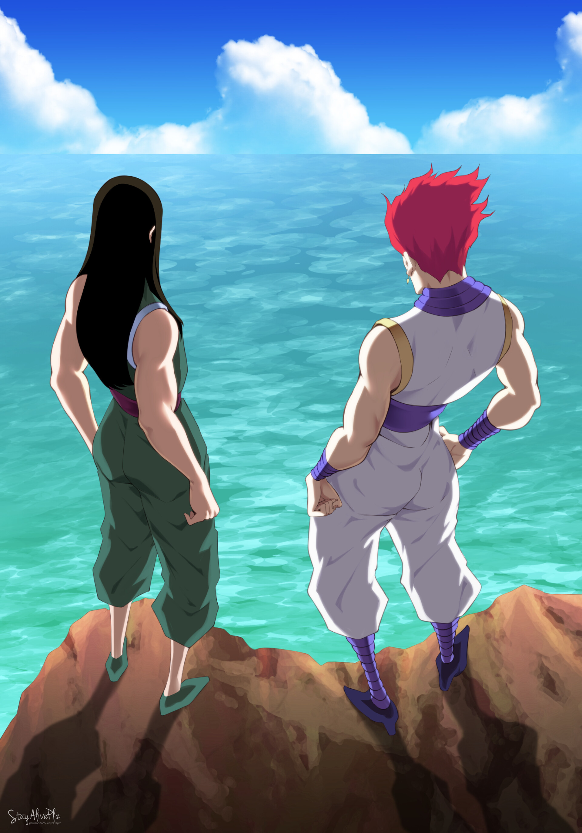 ArtStation - Hunter x Hunter Chapter 326 - Hisoka & Illumi