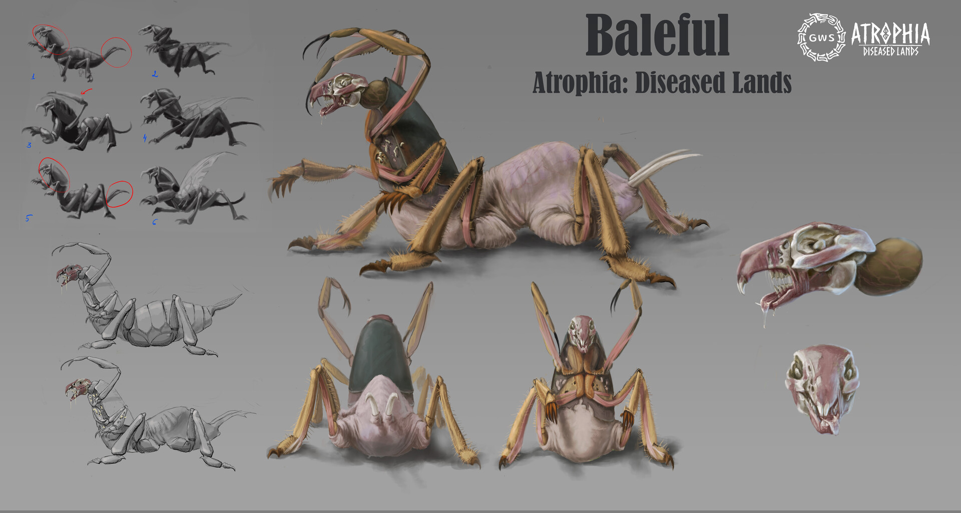 ArtStation - Monster concept art