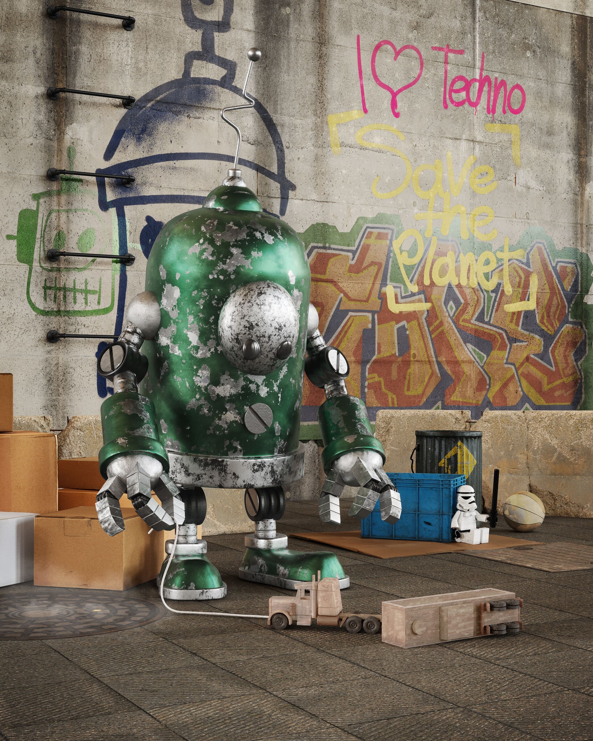 ArtStation - Eliot Robot