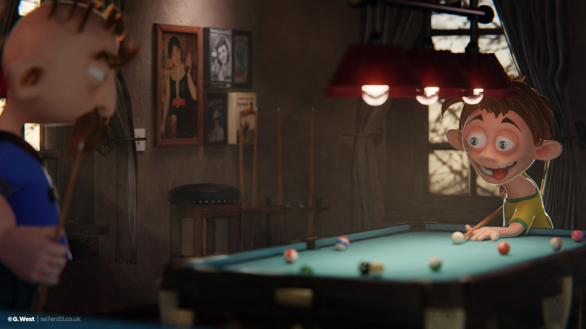 ArtStation - The Pool Hustler