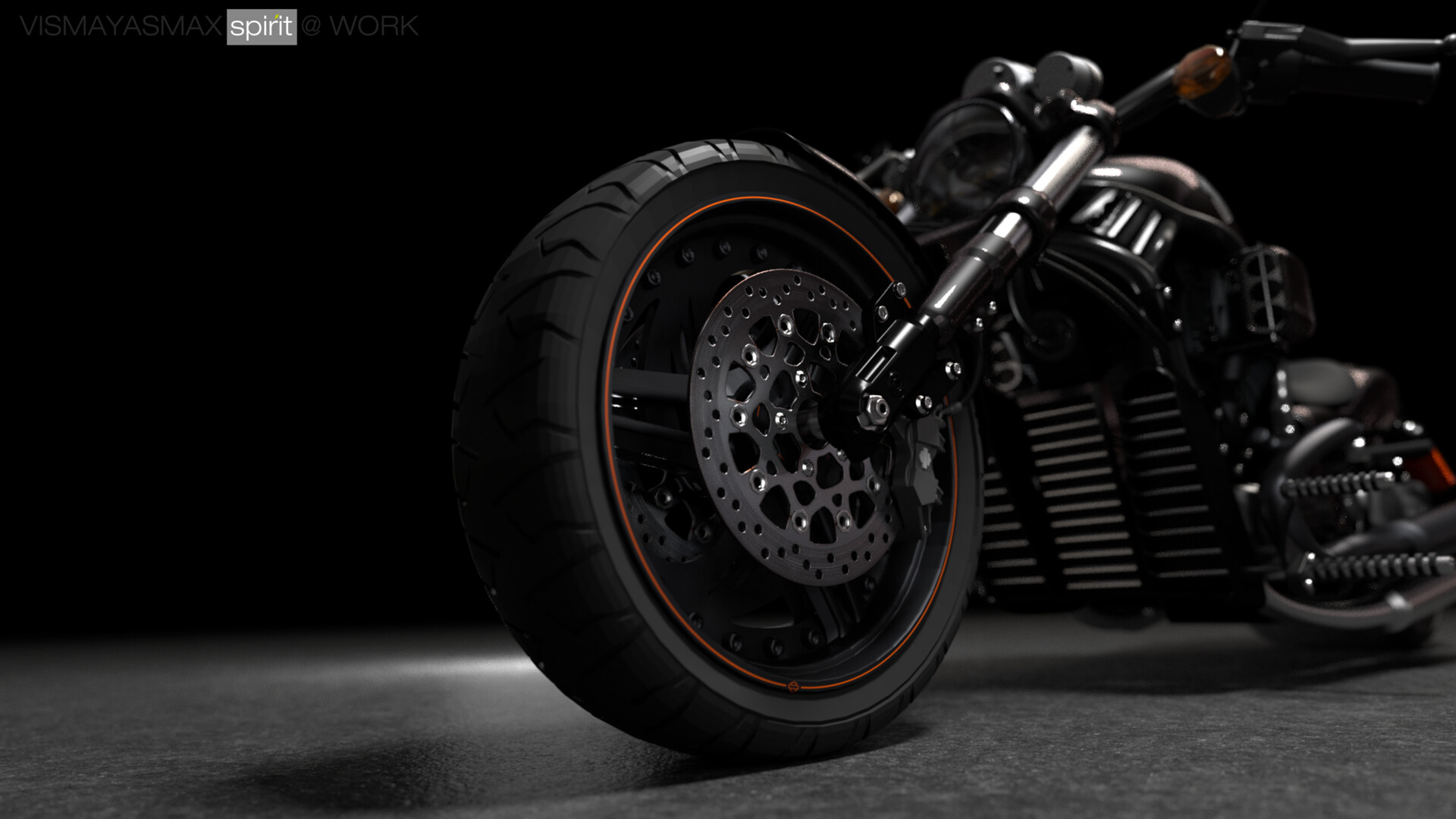 ArtStation - Harley Davidson # Texturing # Maya # Substance painter
