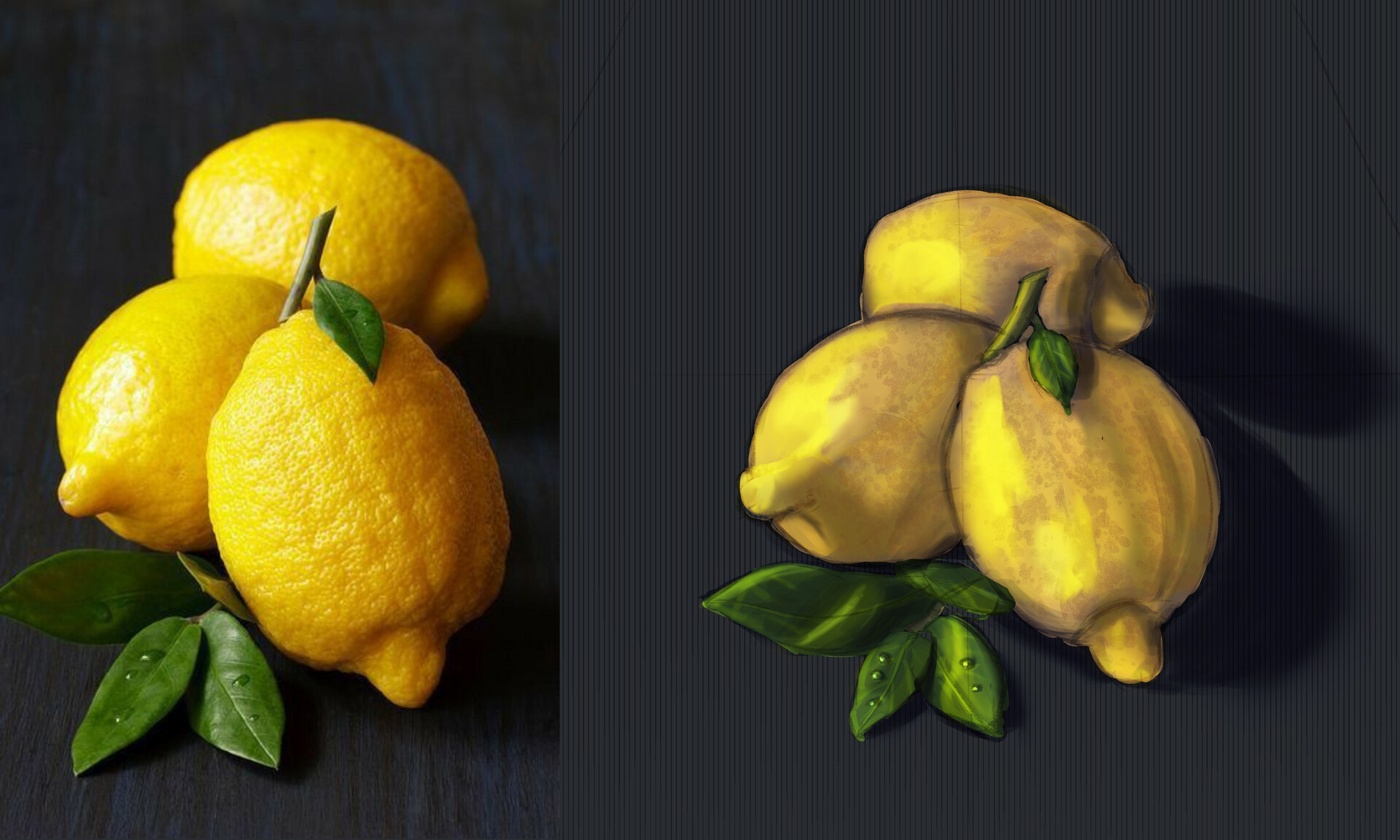 ArtStation - Lineless practice