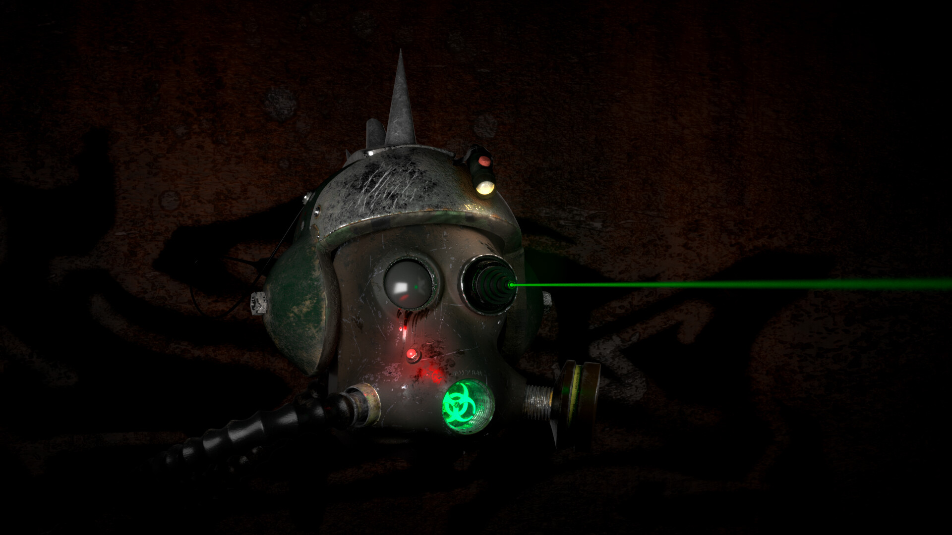 ArtStation - Post apocalyptic mask