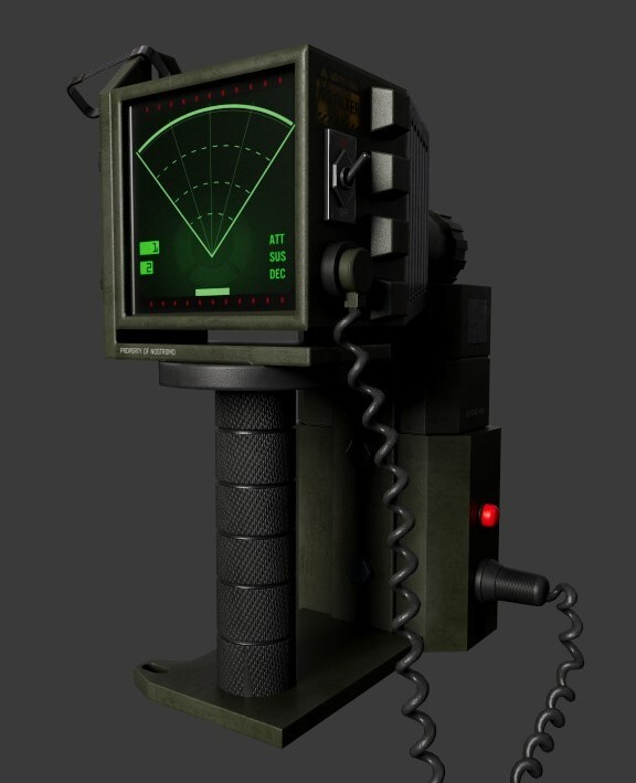 ArtStation - Alien Motion Tracker