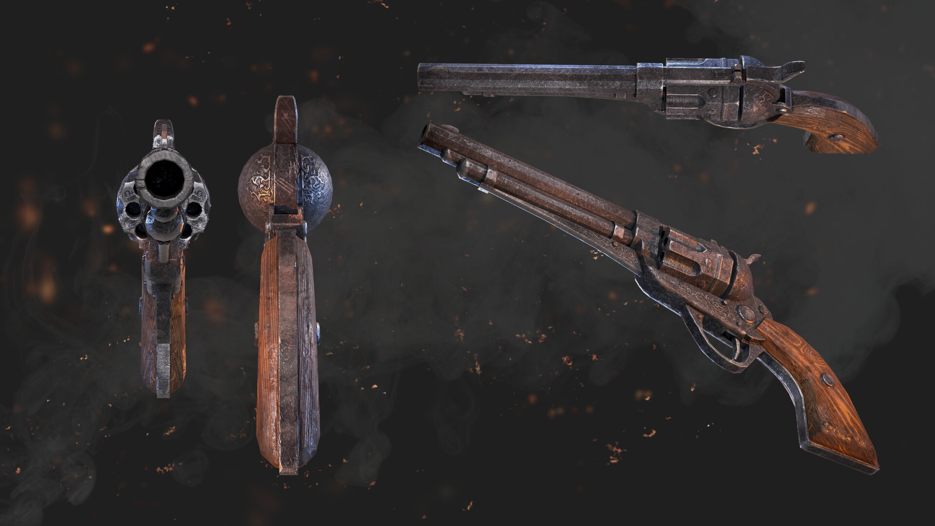 ArtStation - Roland's gun from Gilead