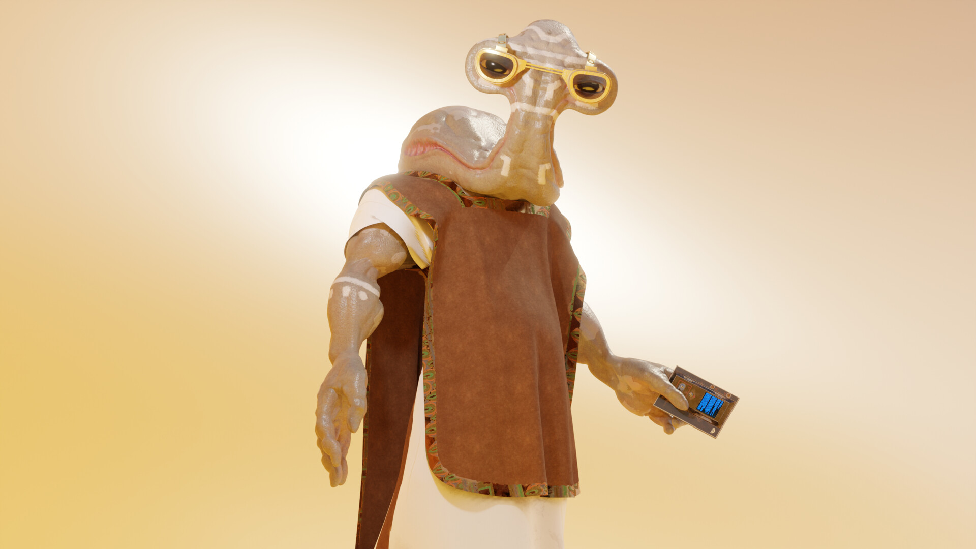 ArtStation - The Ithorian Holo Novelist