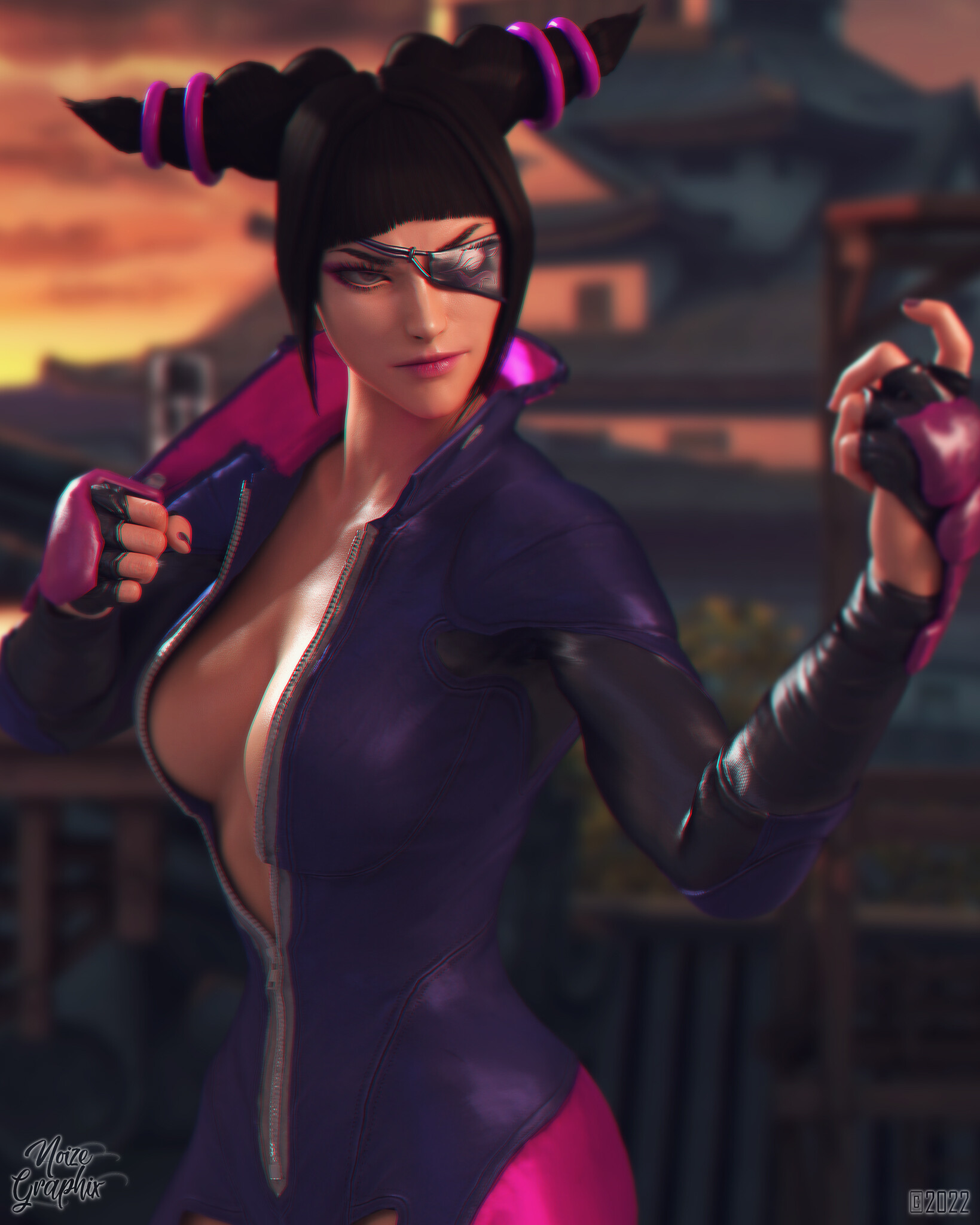 ArtStation - Juri Han - Street Fighter
