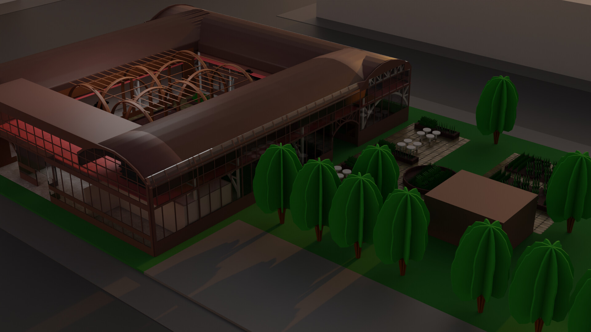 Ash - College Library Architecture Project