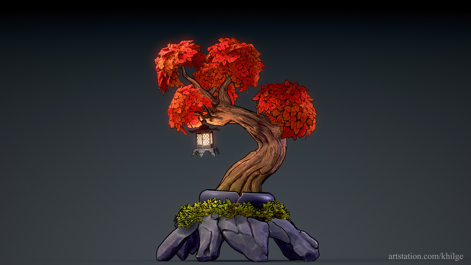 Krista Hilge - Stylized Bonsai Tree