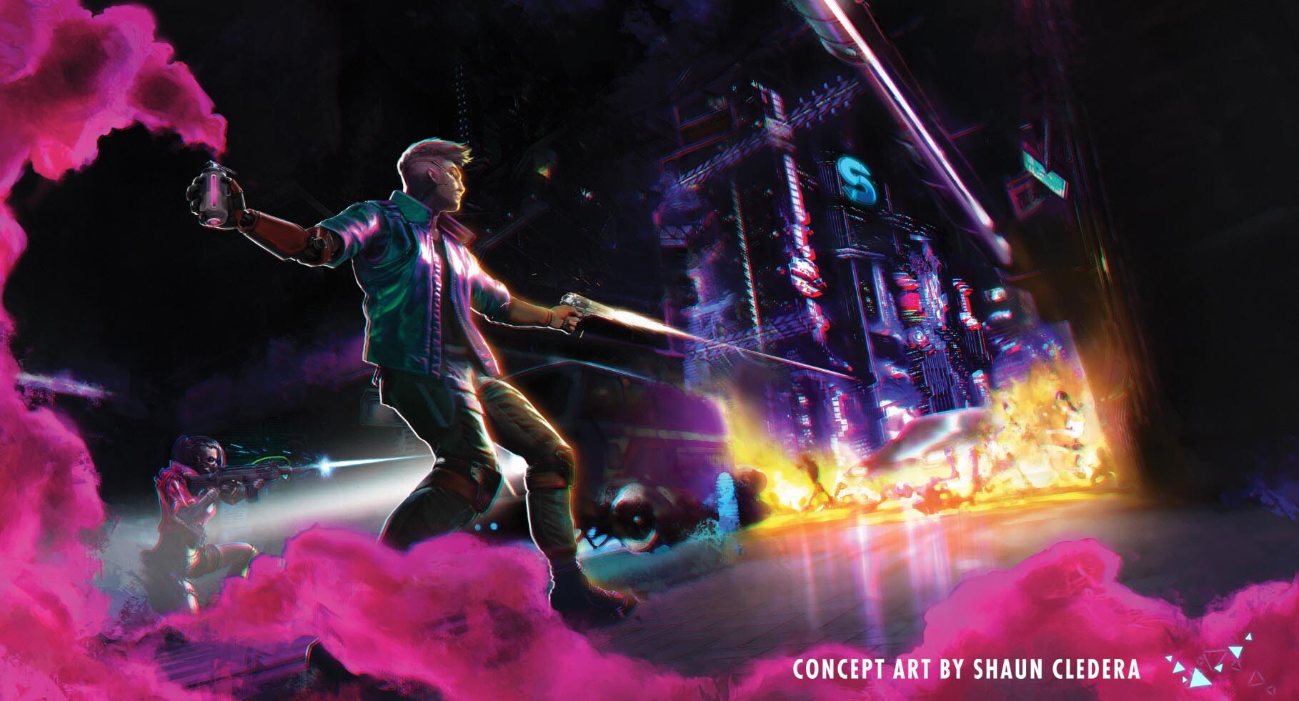 ArtStation - SL Raid - Action Scene Mood Piece