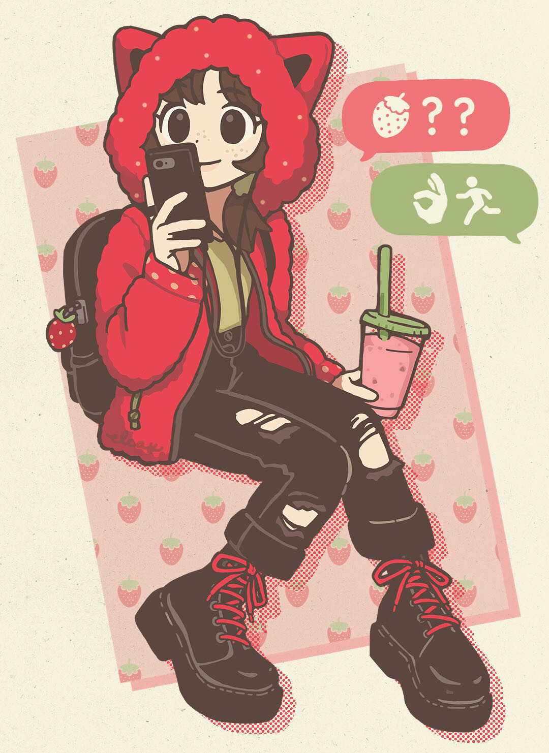 ArtStation - Strawberry Girl