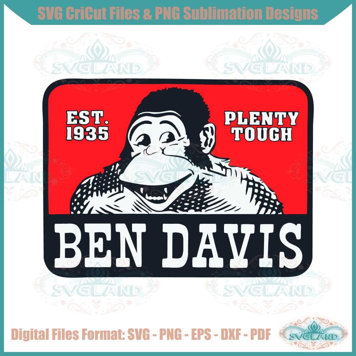 ArtStation - Ben Davis Svg Cutting File For Personal Commercial Uses
