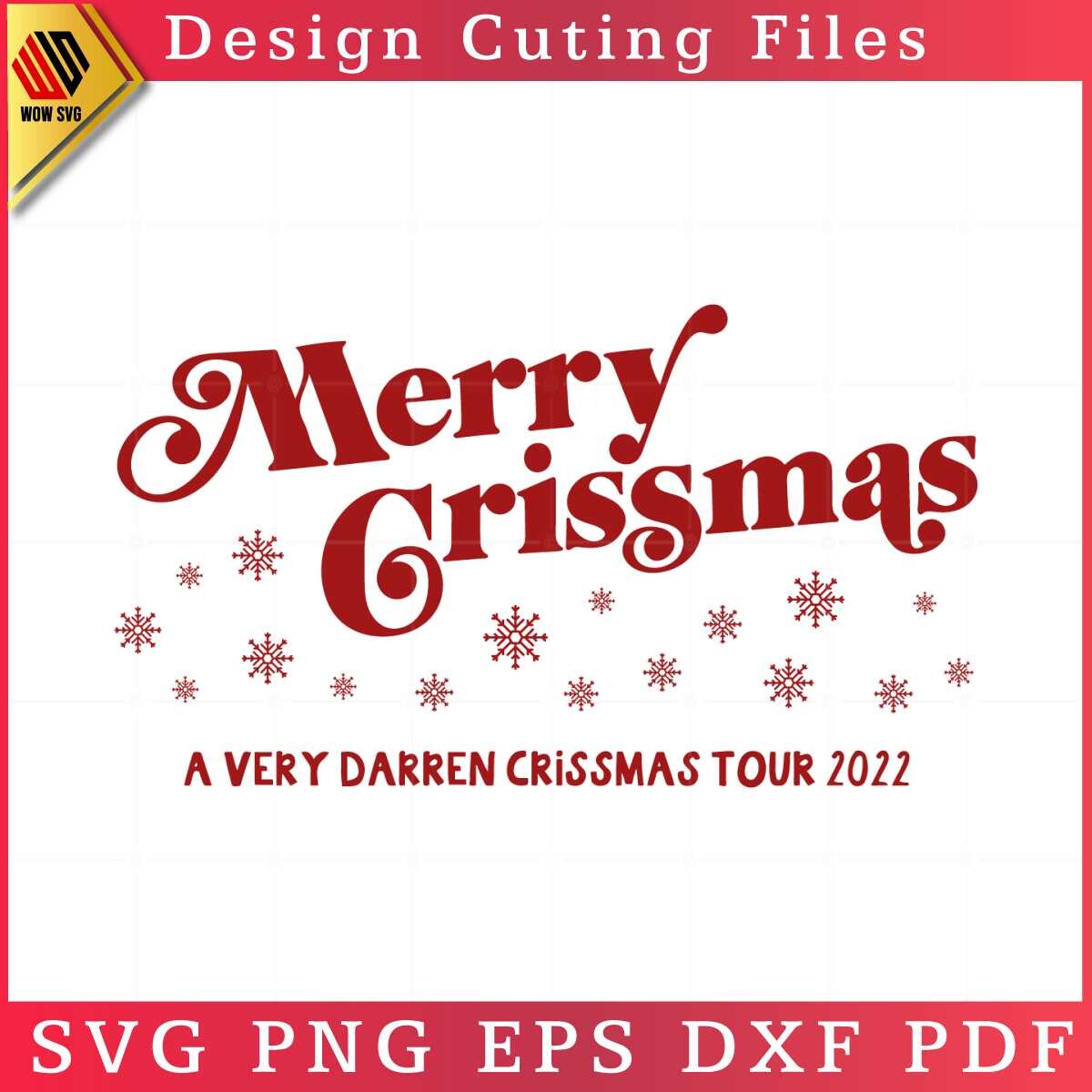 ArtStation - Red Xmas Tour Merry Christmas Svg Graphic Designs Files
