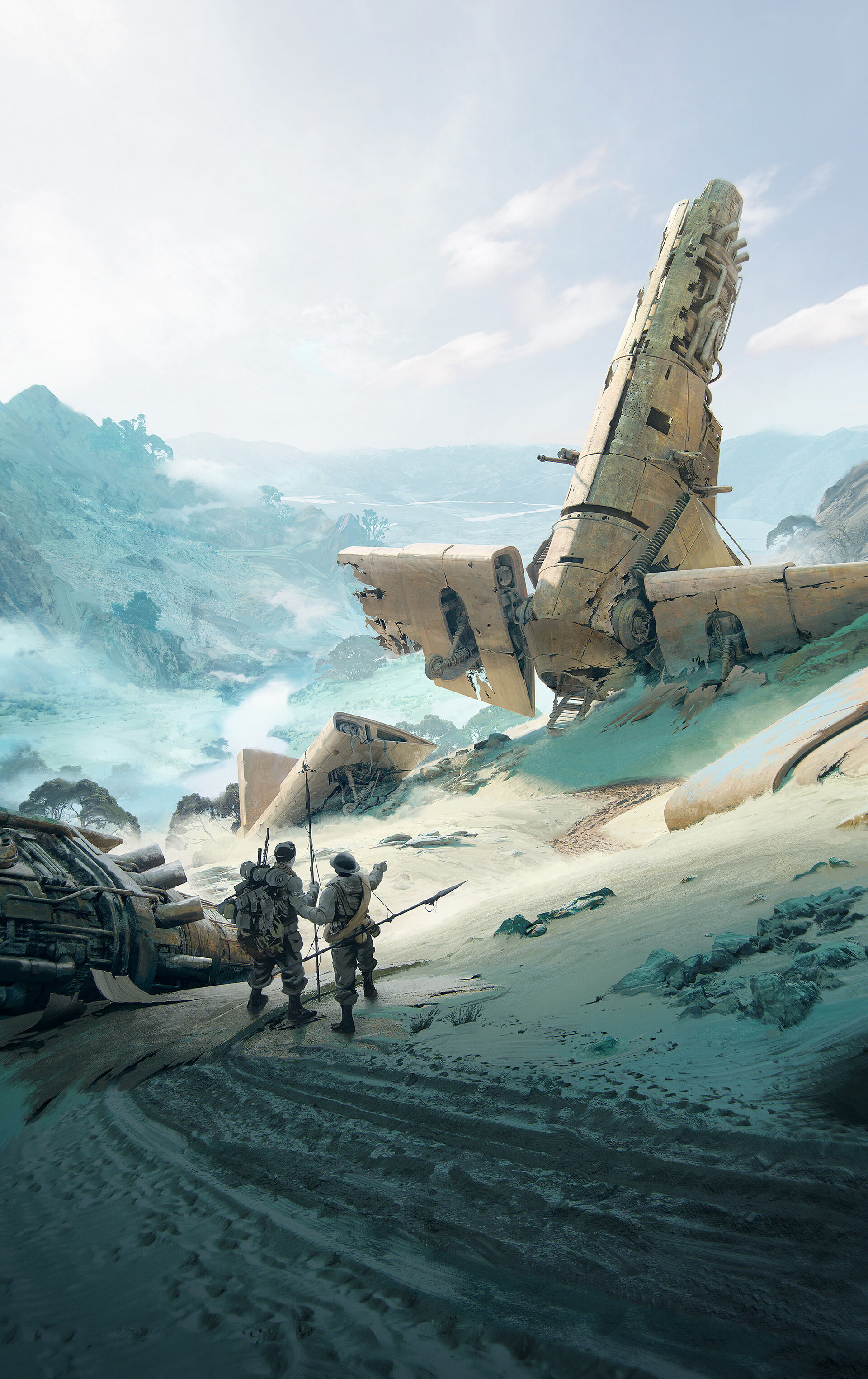 ArtStation - Wreck Remains