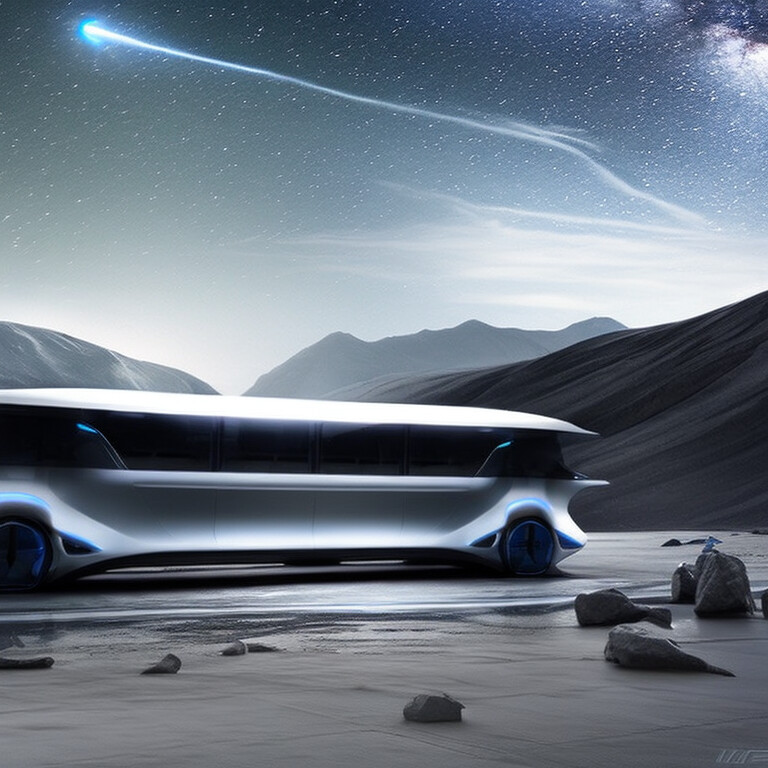 ArtStation - Bus of future