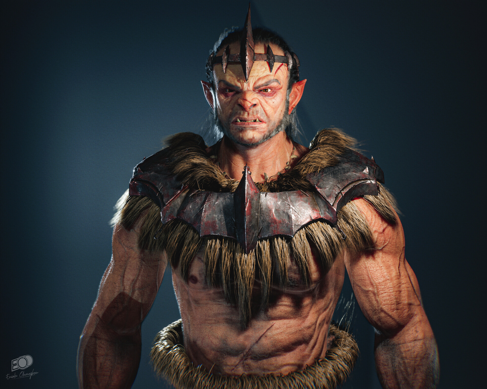 ArtStation - Orc Bust