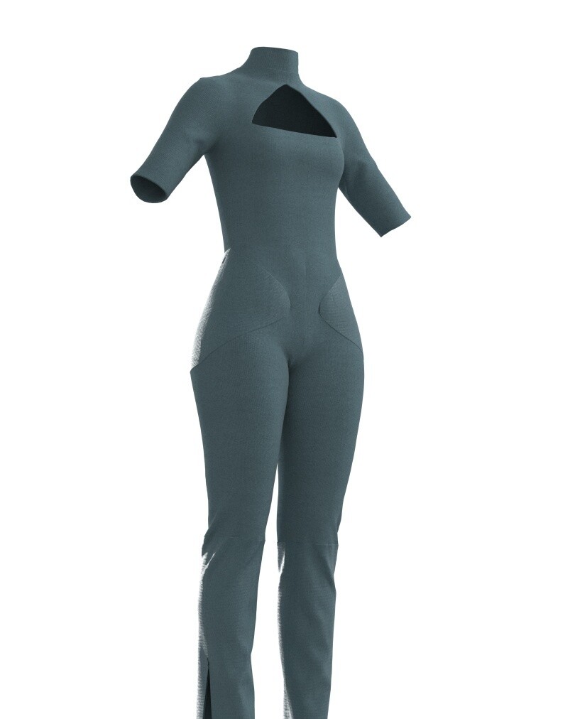 ArtStation - FEMALE SECOND LIFE CLOTH