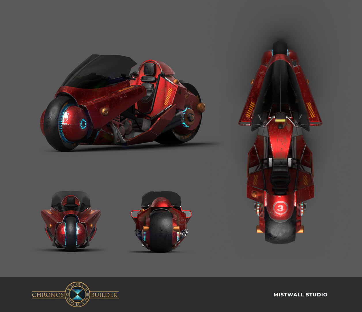 ArtStation - Cyberpunk Motorcycle