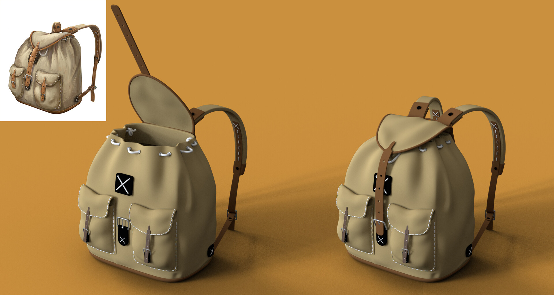 ArtStation - BackPack