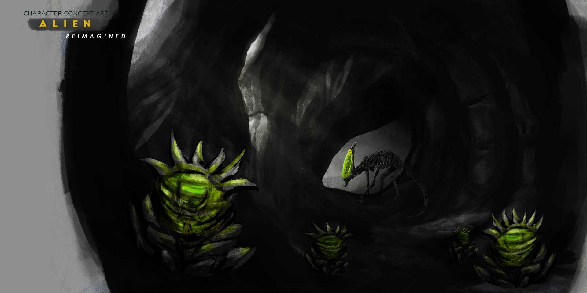 ArtStation - Alien Concept Art Project