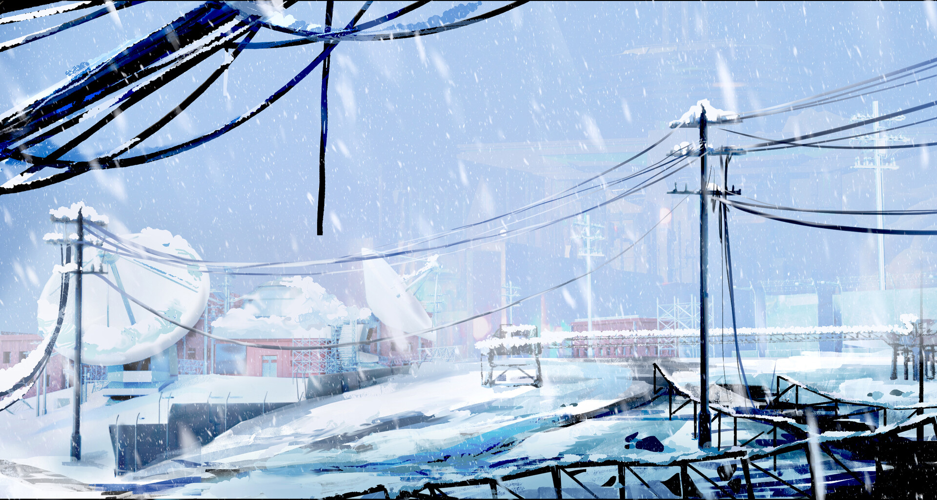 ArtStation - Arctic environment: Final results (Concept art)