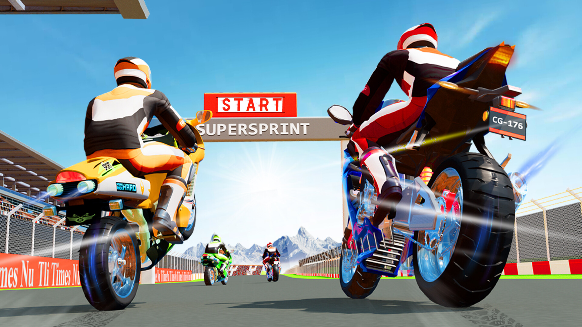 ArtStation - bike racing game