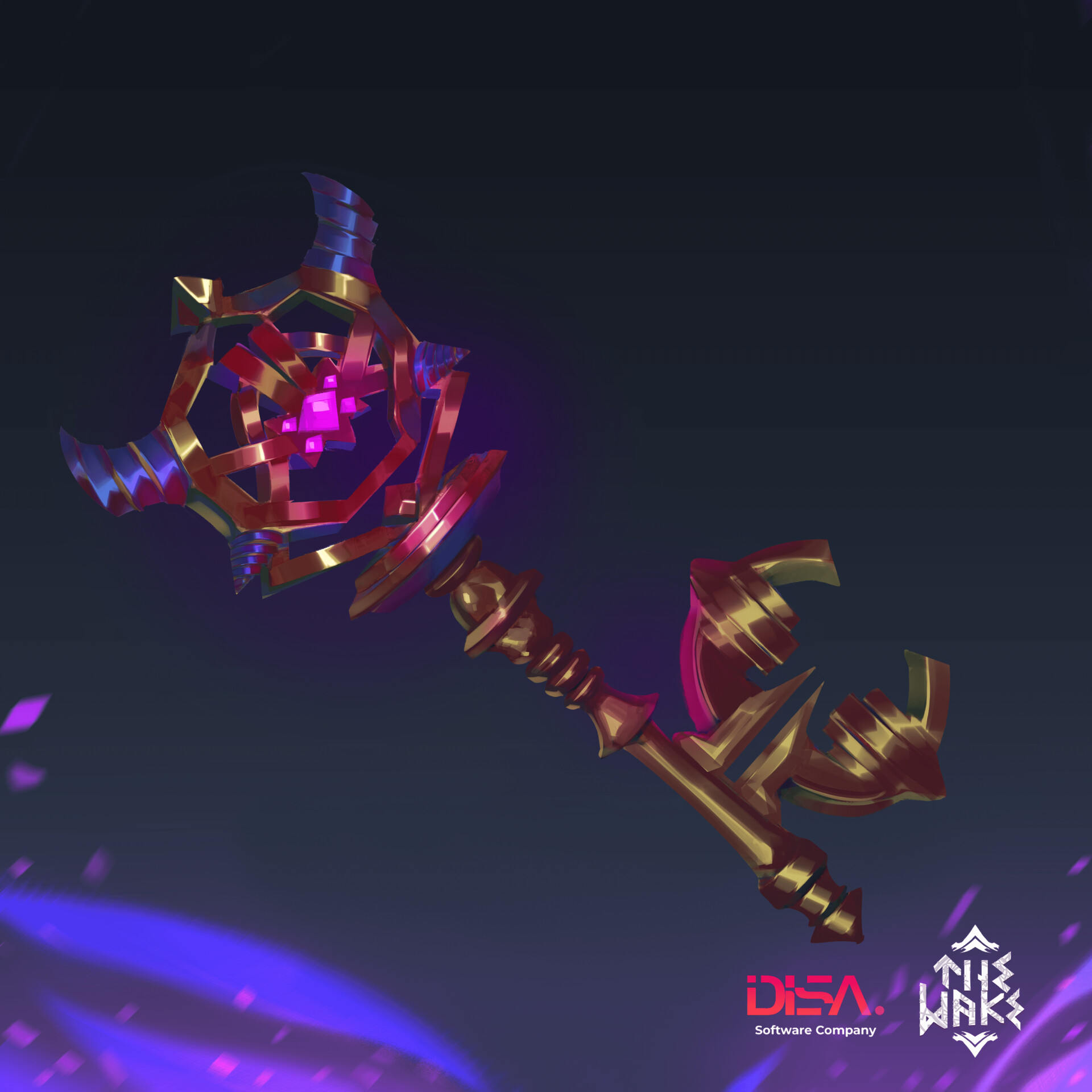 ArtStation - (2021) Client Disa Software - The wake - Treasure Chest