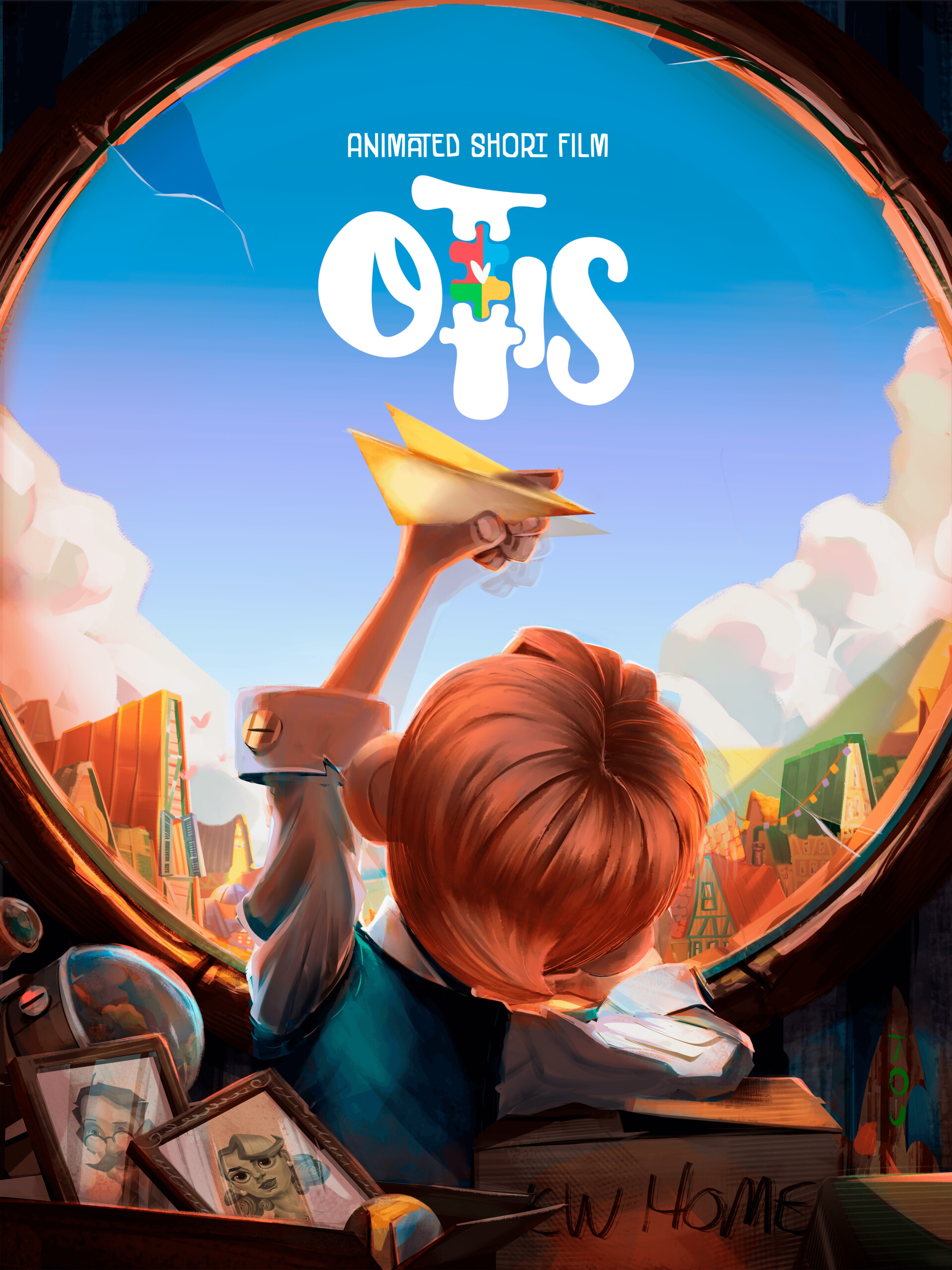 ArtStation - (2022) OTIS Shortfilm Poster and Final Logo presentation