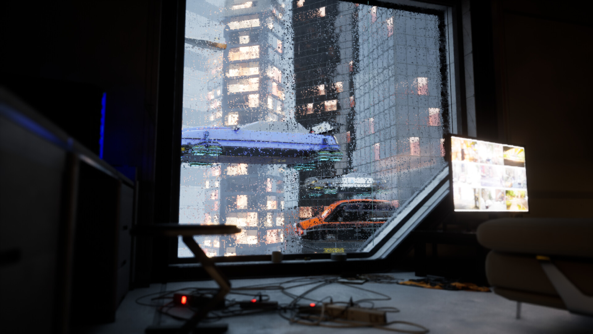 ArtStation - Scifi gamer apartment