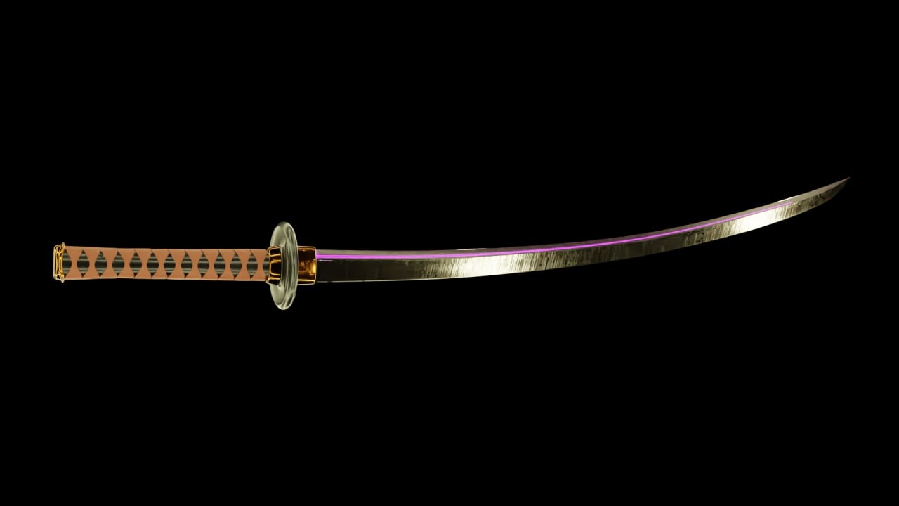 ArtStation - Katana 3d model