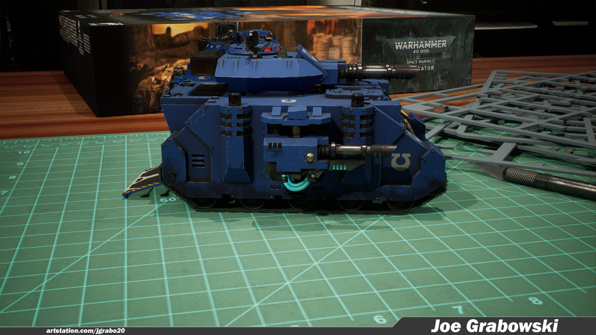 Joe Grabowski - Warhammer 40k Predator Tank