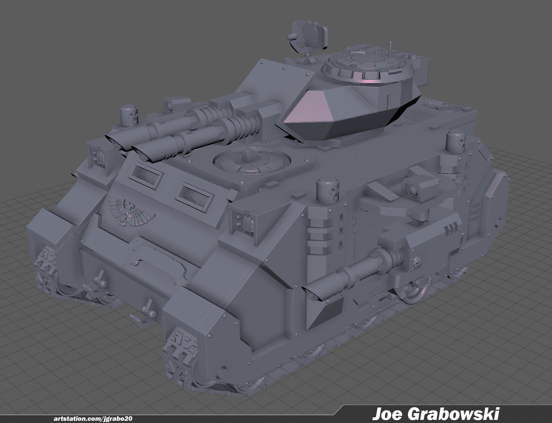 Joe Grabowski - Warhammer 40k Predator Tank