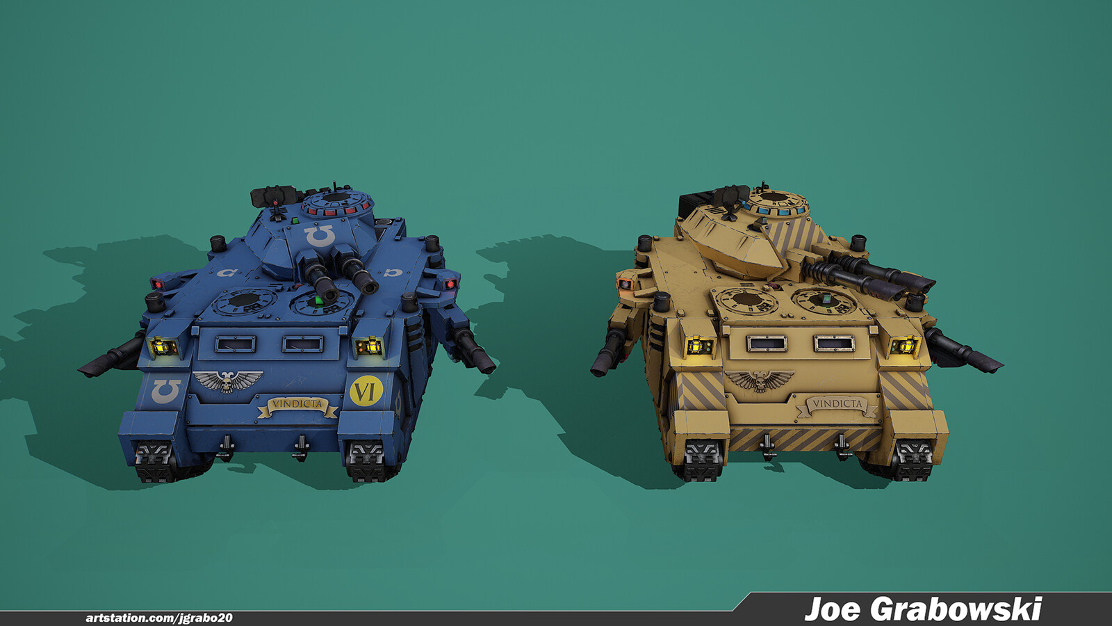 Joe Grabowski - Warhammer 40k Predator Tank