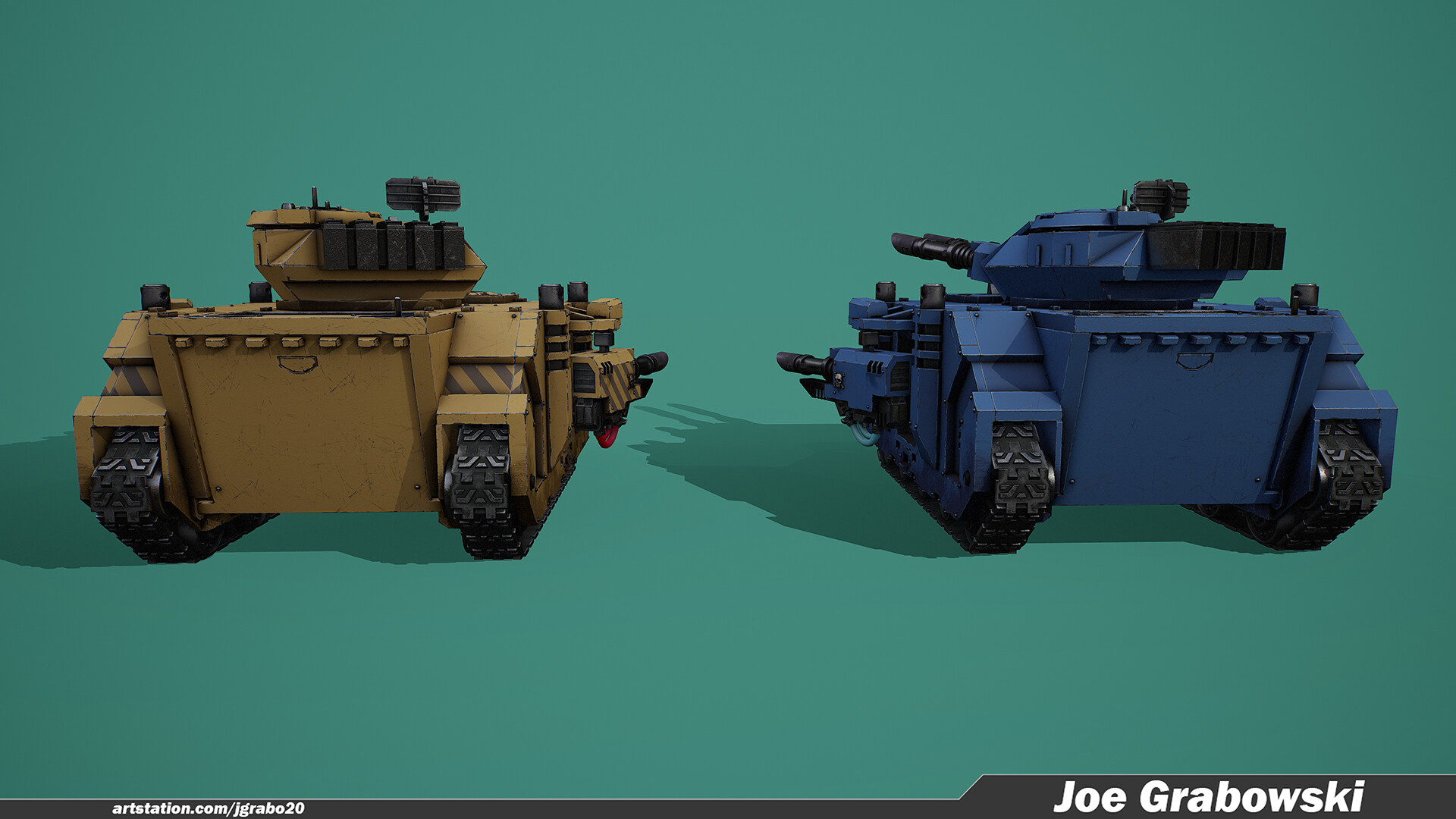 Joe Grabowski - Warhammer 40k Predator Tank