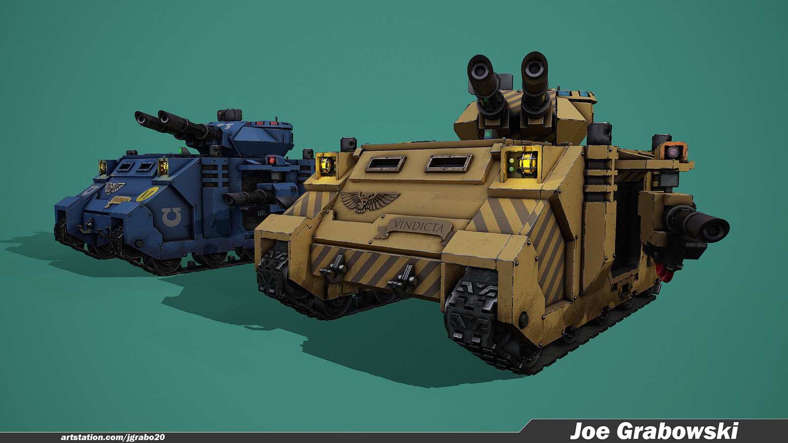 Joe Grabowski - Warhammer 40k Predator Tank