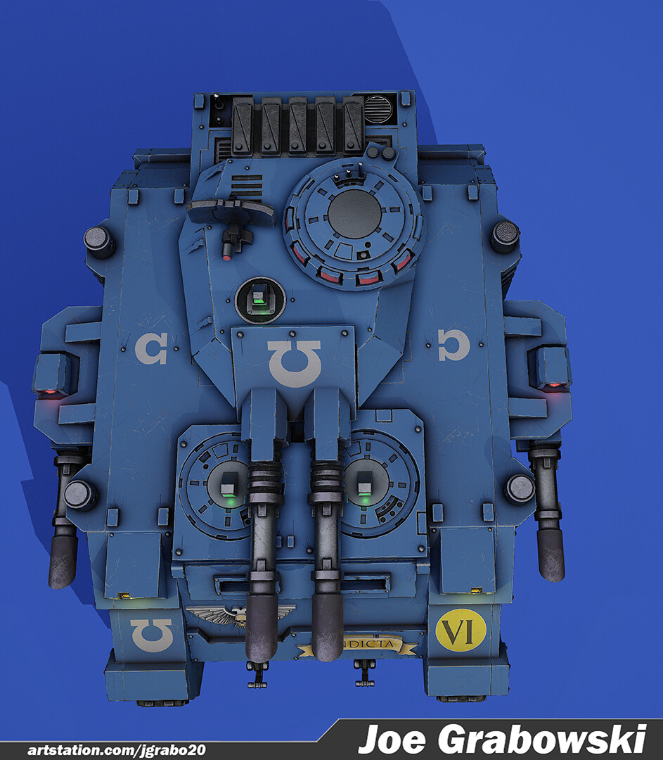 Joe Grabowski - Warhammer 40k Predator Tank