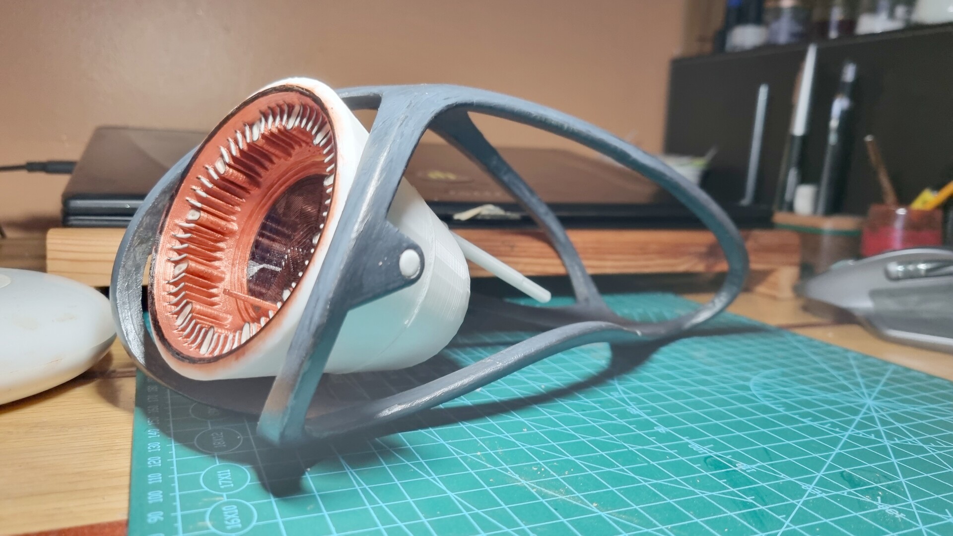 Robert Fodora - ROLLS ROYCE DESKTOP CLOCK PHANTOM modeling and painting exercise