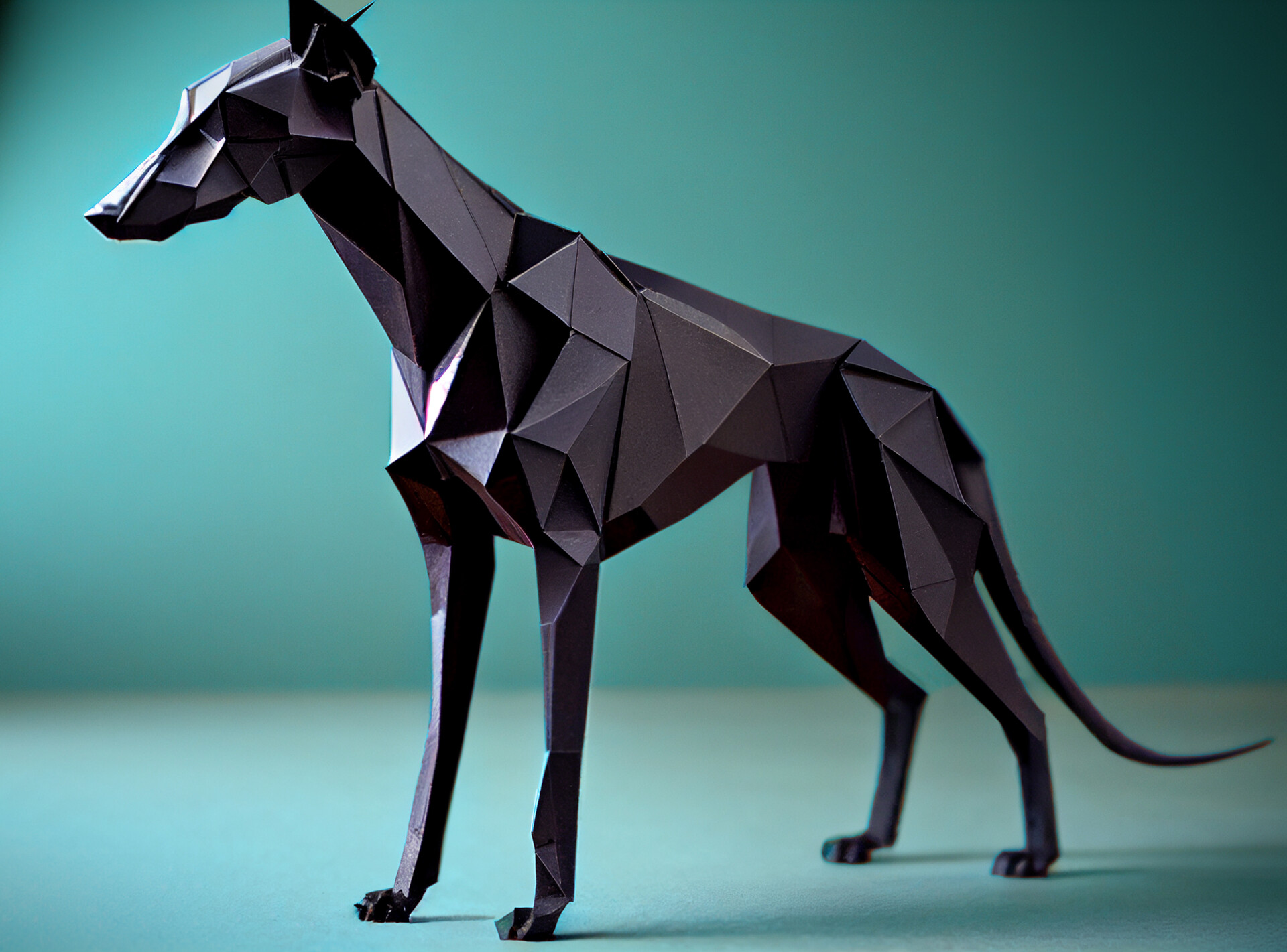 Derek Redican - Origami Racing Horses and Greyhounds