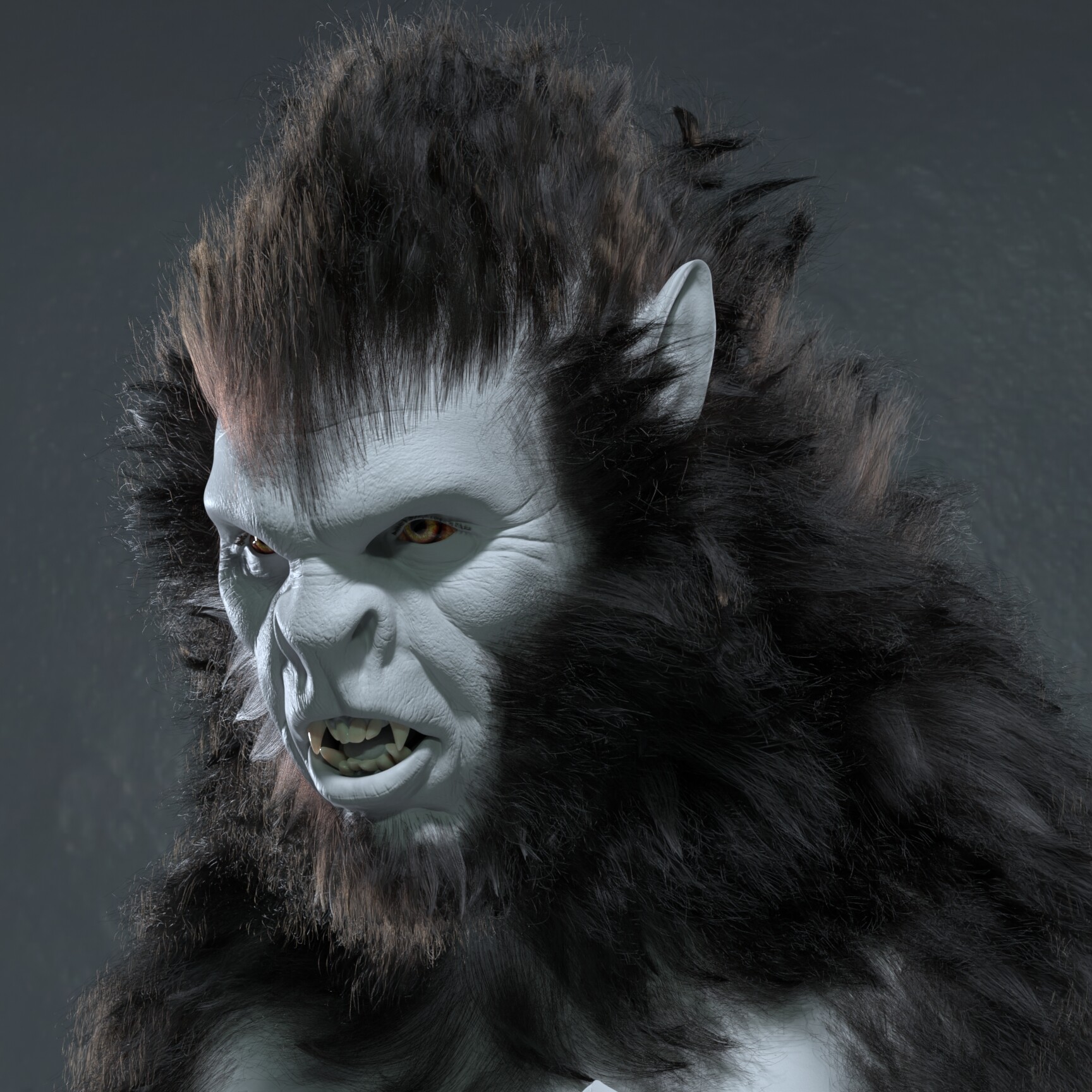 ArtStation - Wolf Dracula WIP